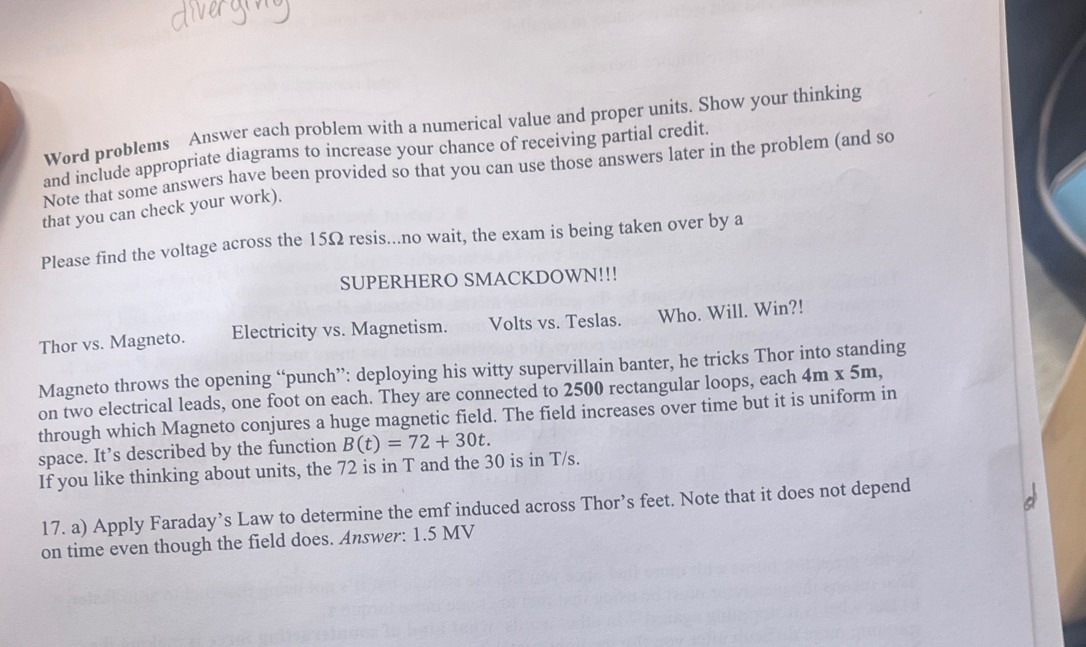 Solved Word problems Answer each problem with a numerical | Chegg.com
