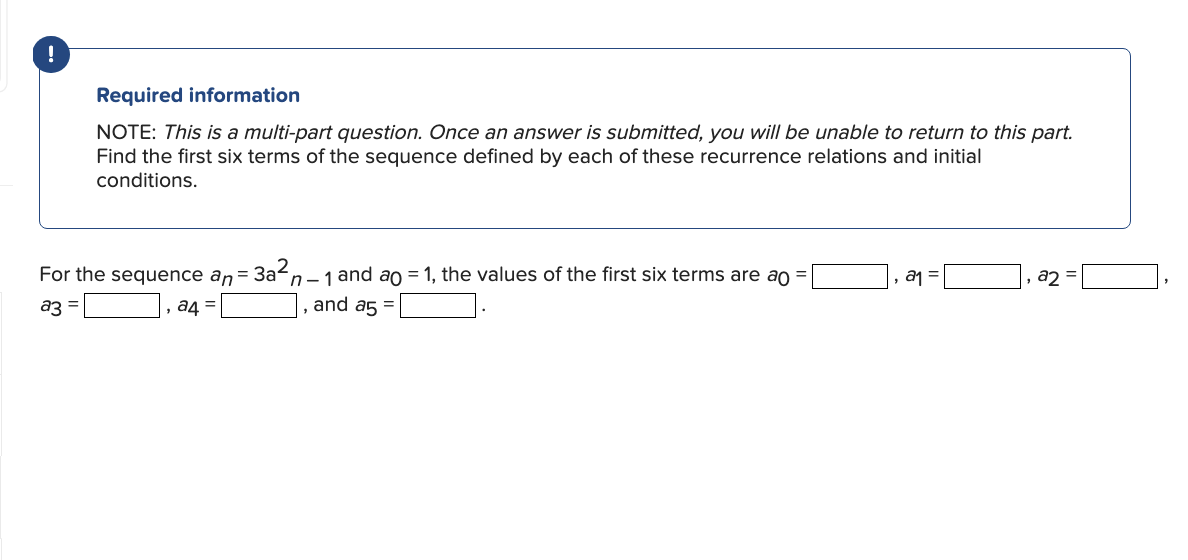 Solved Required informationNOTE: This is a multi-part | Chegg.com