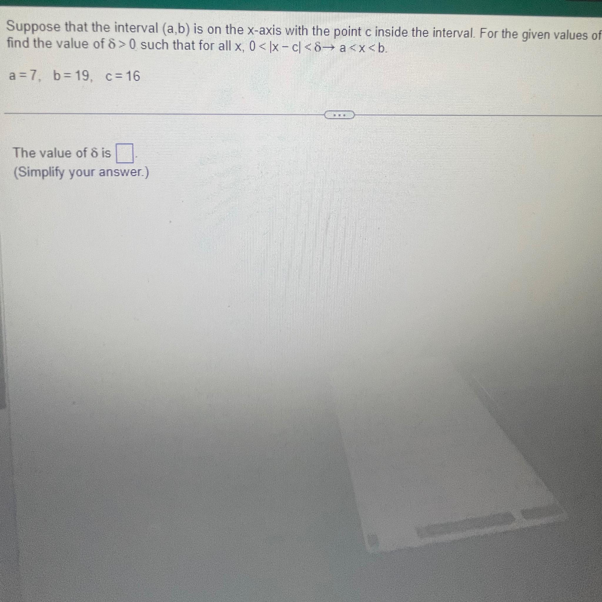 Solved Suppose that the interval (a,b) ﻿is on the x-axis | Chegg.com