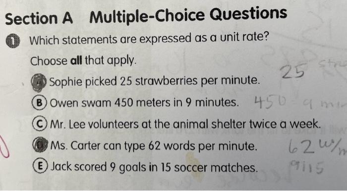 Solved ection A Multiple-Choice Questions Which statements | Chegg.com