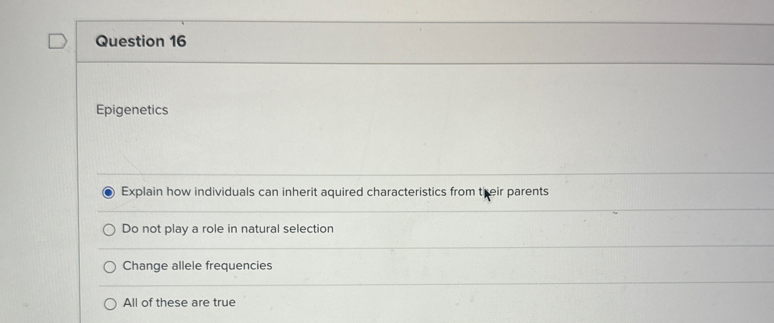 Solved Question 16Which of the following is true regarding | Chegg.com