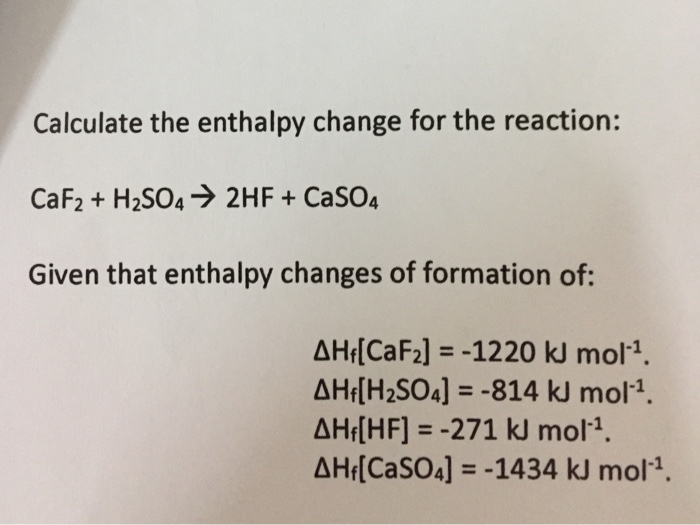 H2so4 Enthalpy Of Formation – Beinyu.com