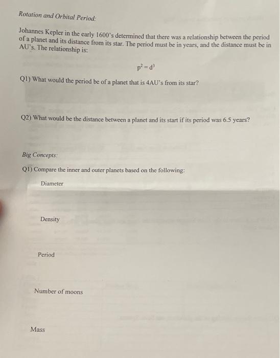 Solved Comparing the Sizes of the Planets: Plot the relative | Chegg.com