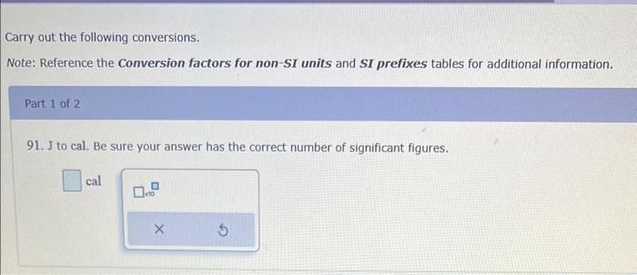 Solved Carry out the following conversions. Note: Reference | Chegg.com