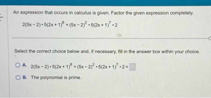Solved An expression that occurs in calculus is given. | Chegg.com