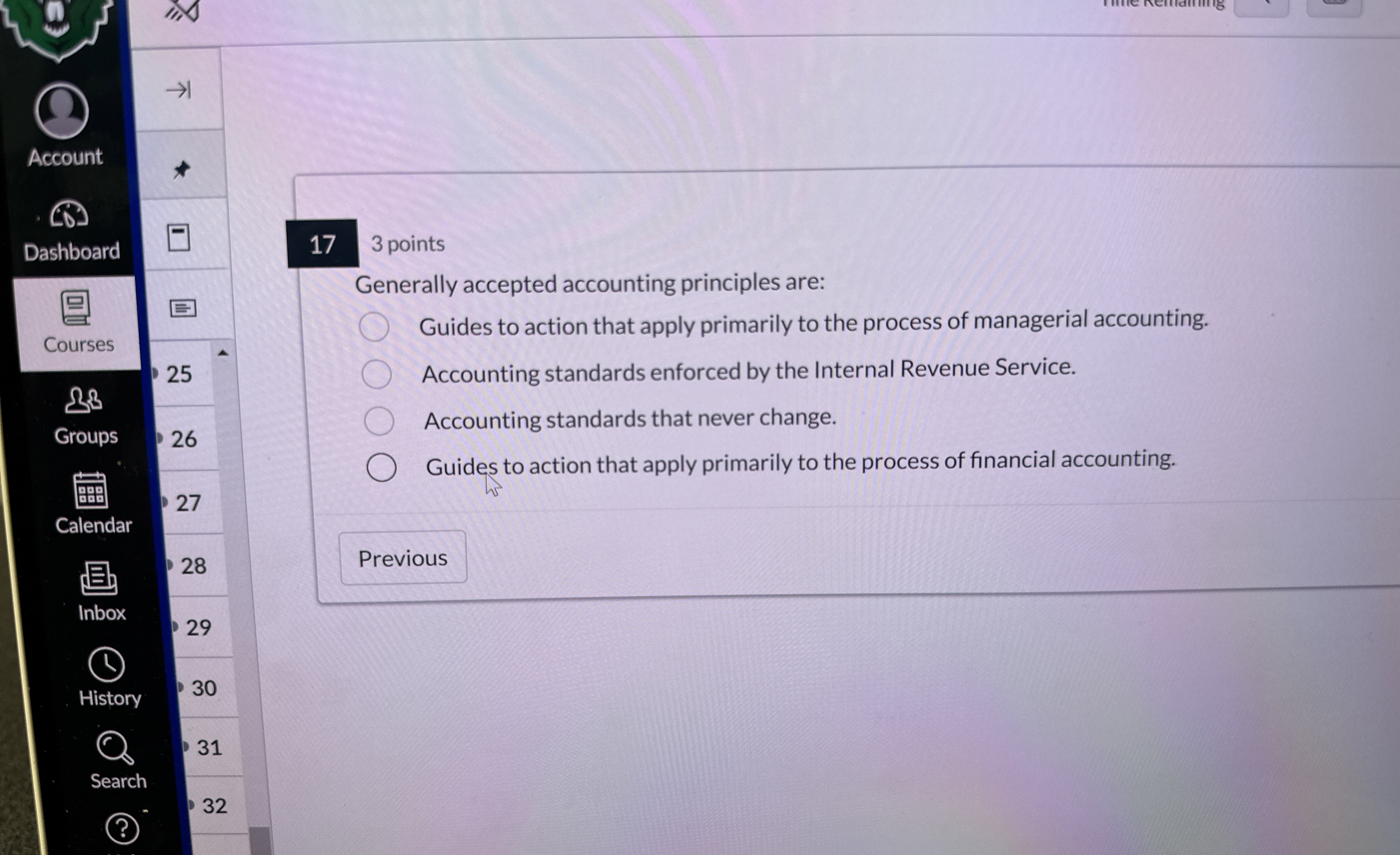 Solved 173 ﻿pointsGenerally accepted accounting principles | Chegg.com