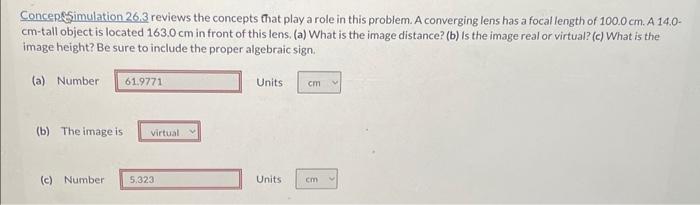 Solved ConcenESimulation 26.3 reviews the concepts that play | Chegg.com