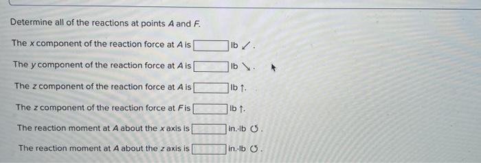 Solved Required information Structure ABCDEF is supported by | Chegg.com