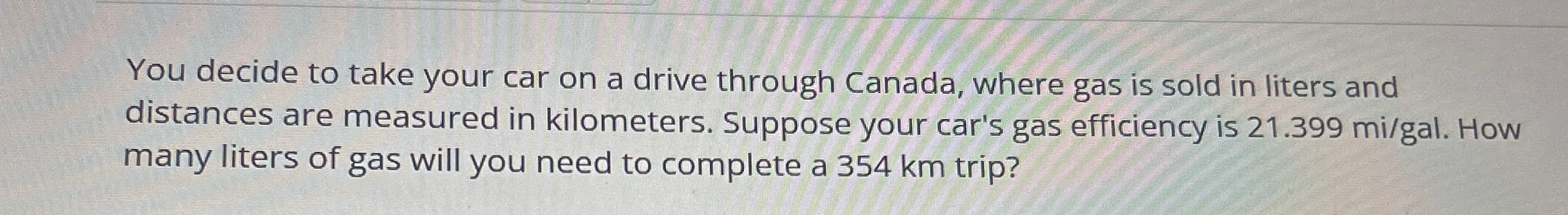 Solved You decide to take your car on a drive through | Chegg.com Solved You decide to take your car on a drive through | Chegg.com