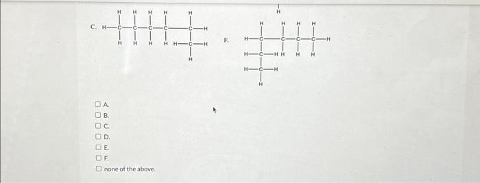 Solved The compound shown above has the molecular formula | Chegg.com