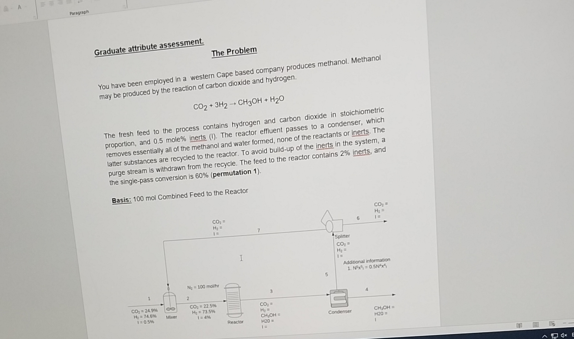 Solved Graduate attribute assessment.The ProblemYou have | Chegg.com