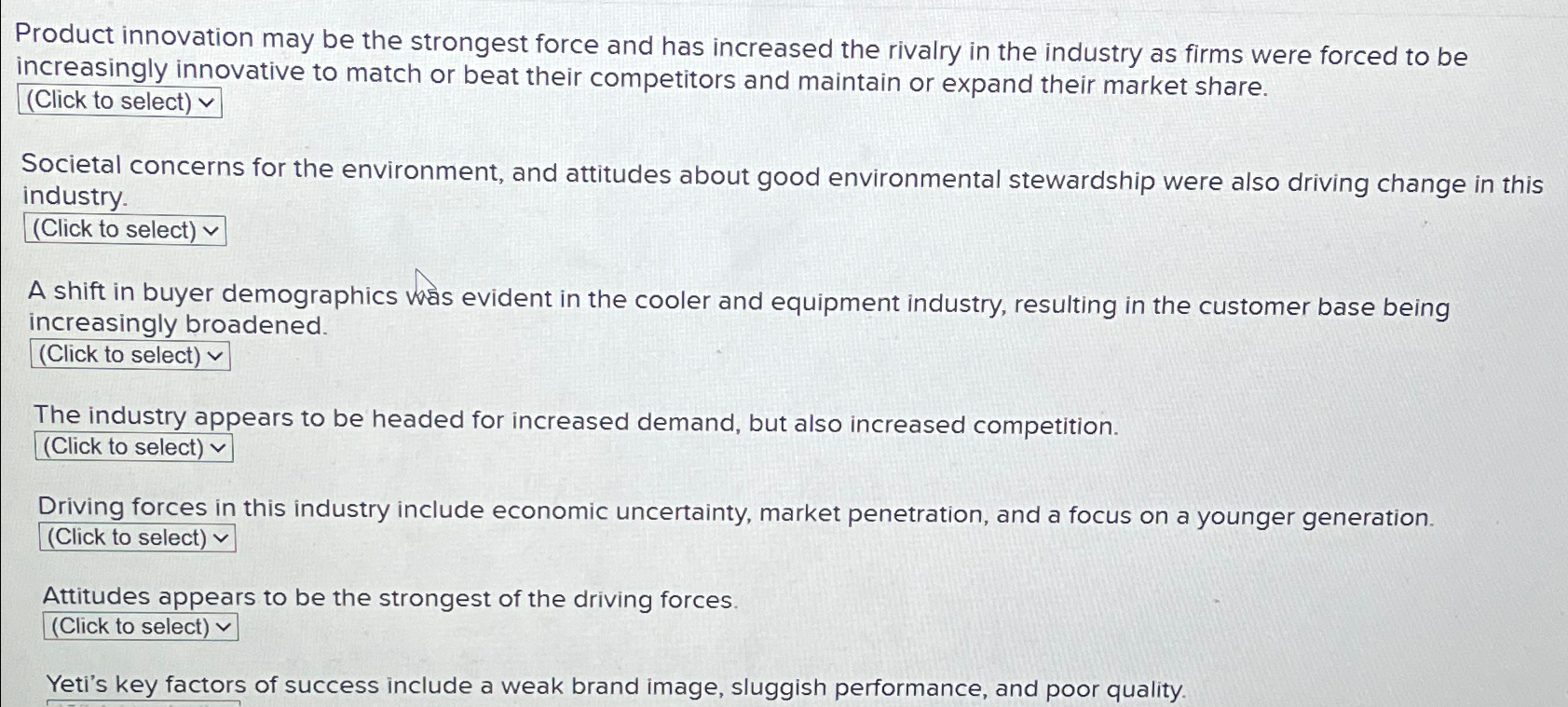 Solved Product innovation may be the strongest force and has | Chegg.com