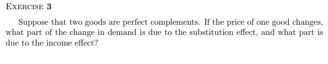 Solved Suppose that two goods are perfect complements. If | Chegg.com