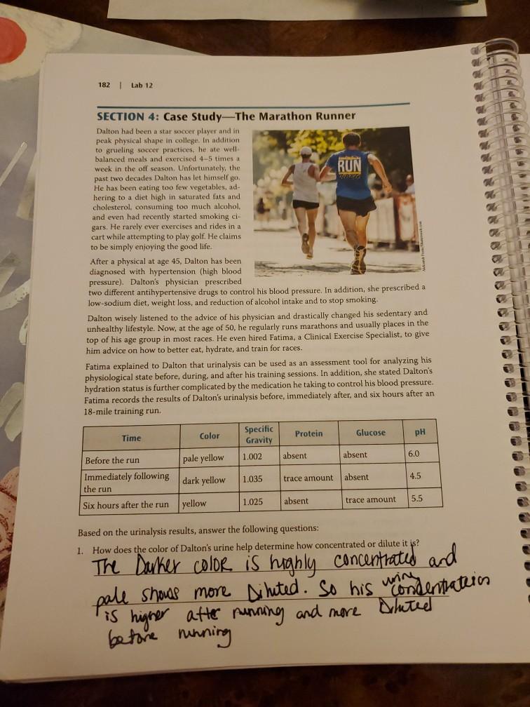 Solved 182 | Lab 12 ((( SECTION 4: Case Study-The Marathon | Chegg.com