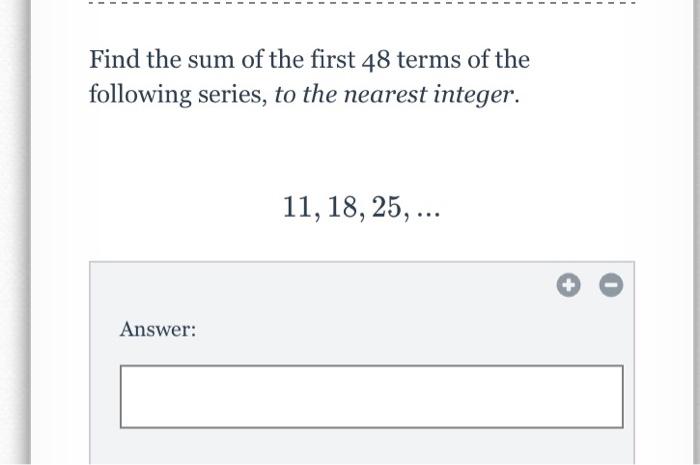 Solved Write the following series in sigma notation. 3 + 5 + | Chegg.com
