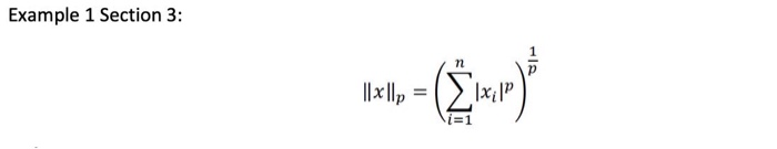 Solved 2. Consider R2 with the norm ||·lp, as in Example 1, | Chegg.com