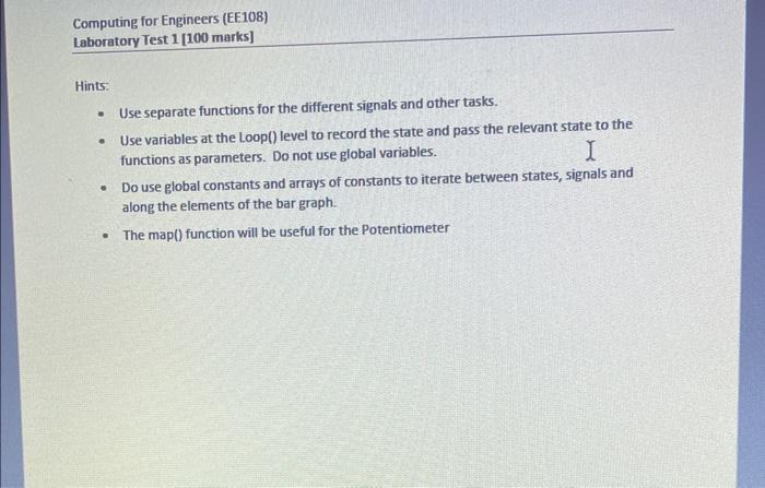 Solved Please Answer This C Sharp Arduino Short Test And 9562