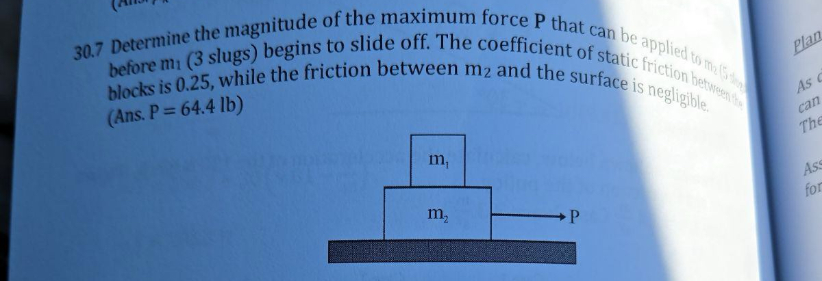 Solved Determine the magnitude of the maximum force P that | Chegg.com