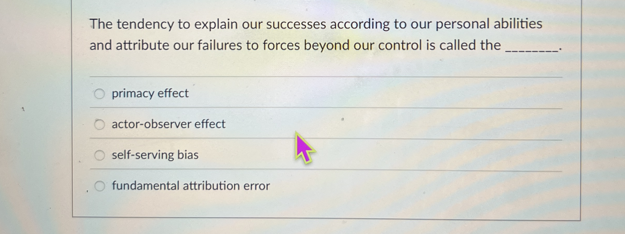 Solved Therapy that depends on identifying and changing | Chegg.com