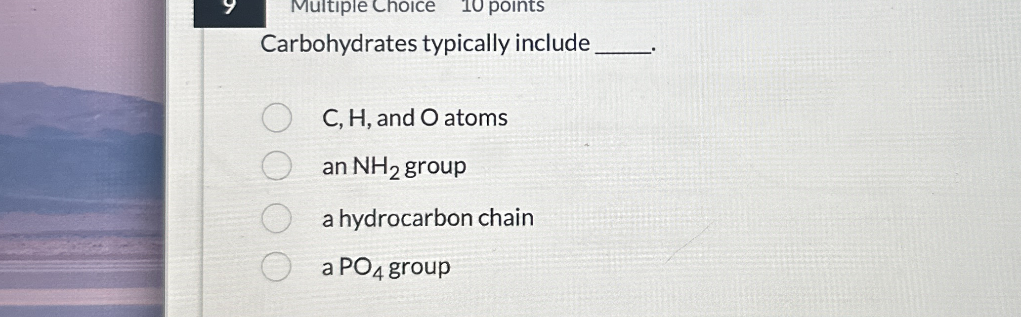 Solved Carbohydrates typically includeC,H, ﻿and O atomsan | Chegg.com