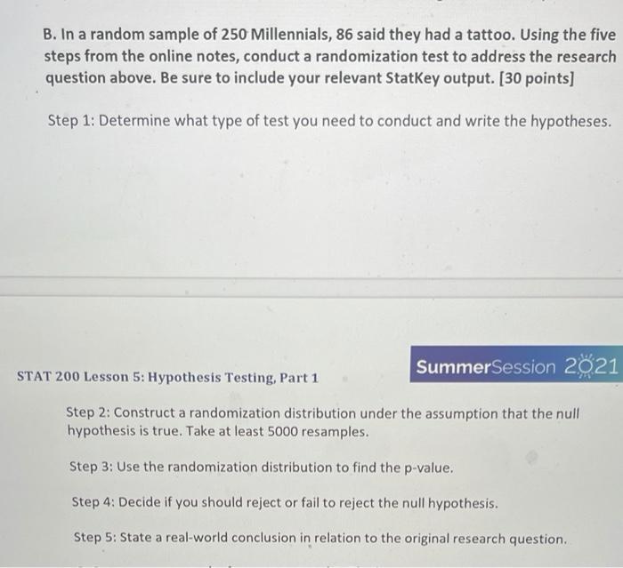 Solved In this question set you will use StatKey to conduct | Chegg.com