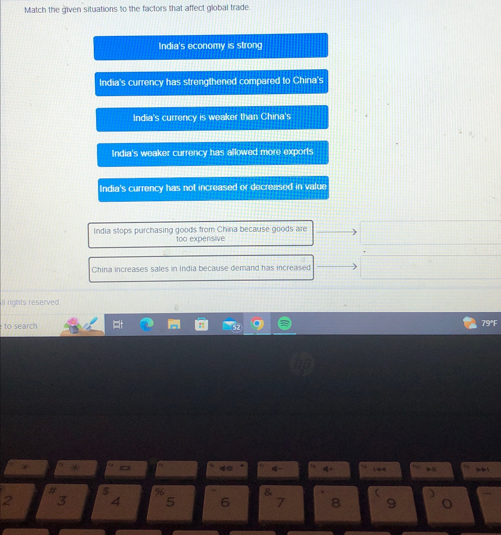 Solved Match the given situations to the factors that affect | Chegg.com