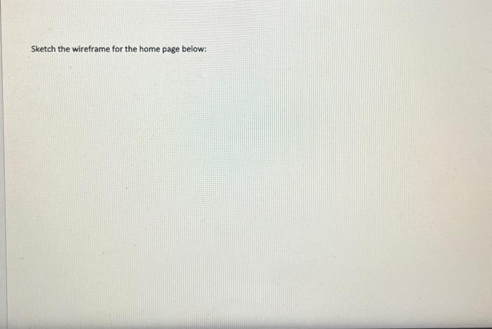 Solved Website Planning DocumentAs in almost every field, | Chegg.com