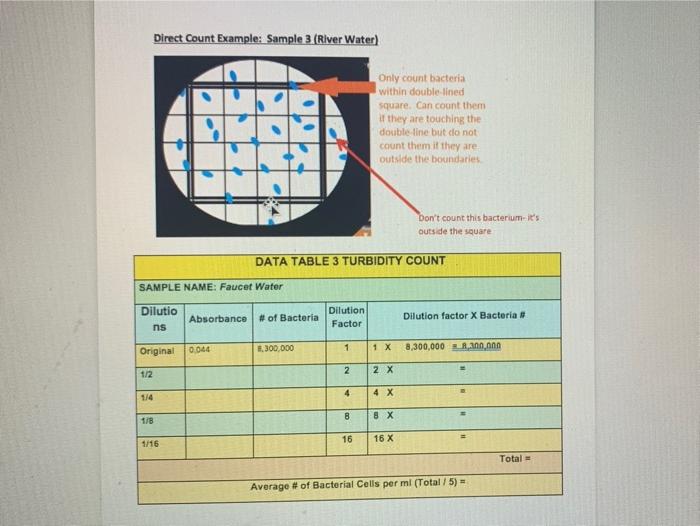 *Viable Plate Count: Remember to Select Plates with | Chegg.com