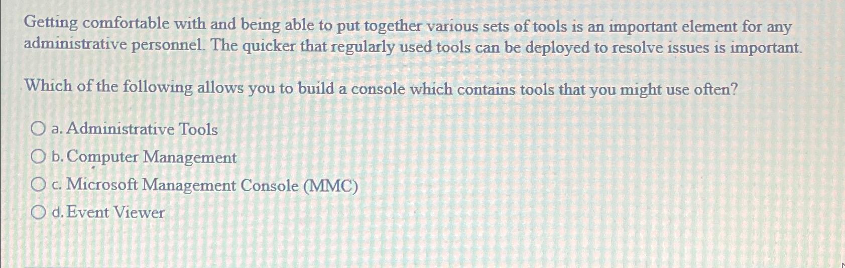 Solved Getting comfortable with and being able to put | Chegg.com