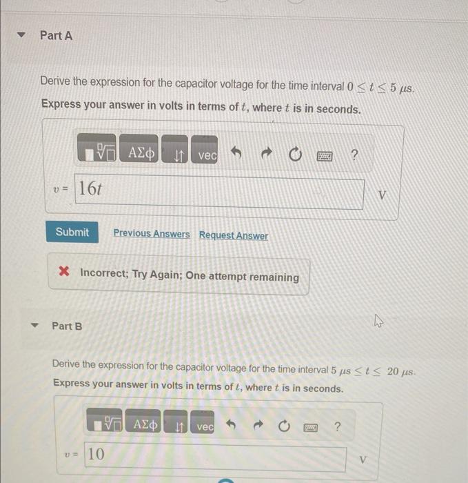 Solved 4 of 9 The rectangular-shaped current pulse shown in | Chegg.com