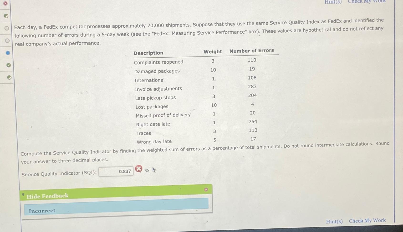 Solved Each day, a FedEx competitor processes approximately | Chegg.com