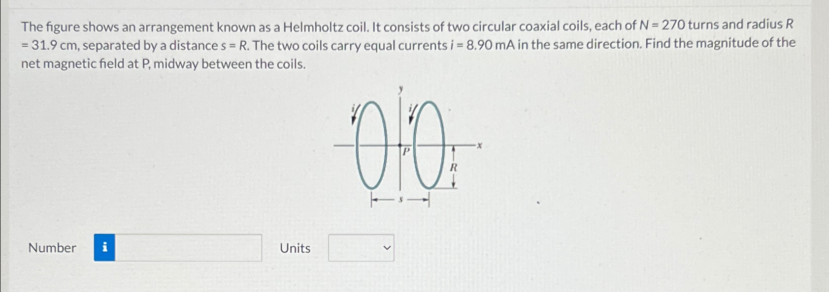 Solved The figure shows an arrangement known as a Helmholtz | Chegg.com
