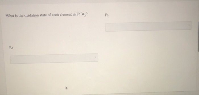Solved What is the oxidation state of each element in COH,? | Chegg.com