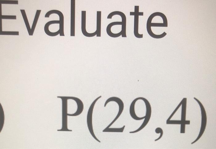 Solved P(29,4) | Chegg.com