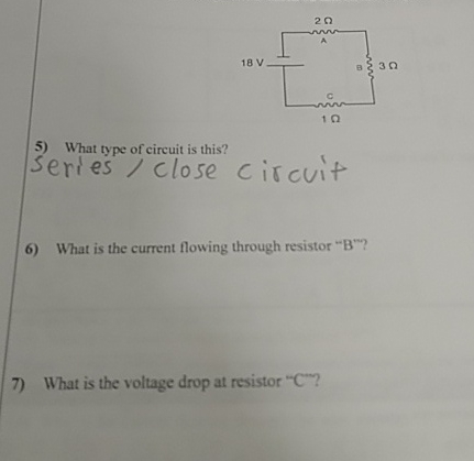 Solved What type of circuit is this? series / ﻿close | Chegg.com