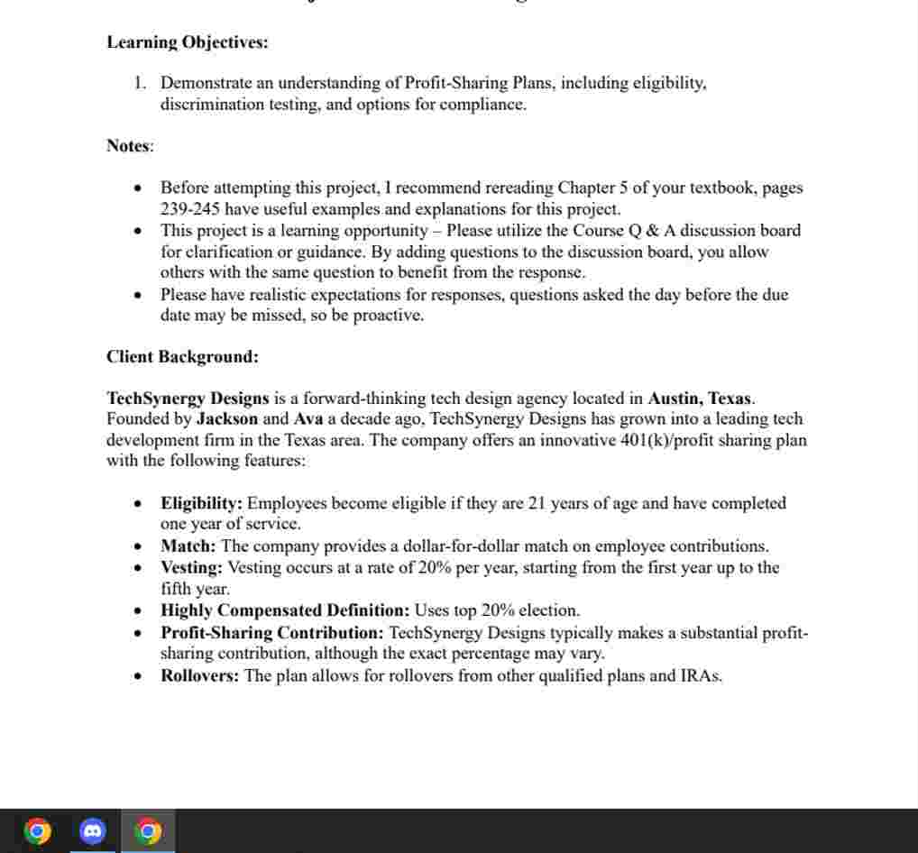 Solved Learning Objectives:1. Demonstrate an understanding | Chegg.com Solved Learning Objectives:1. Demonstrate an understanding | Chegg.com
