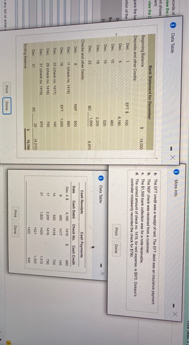 More Info Data Table cords of w the ant shows ent: | Chegg.com
