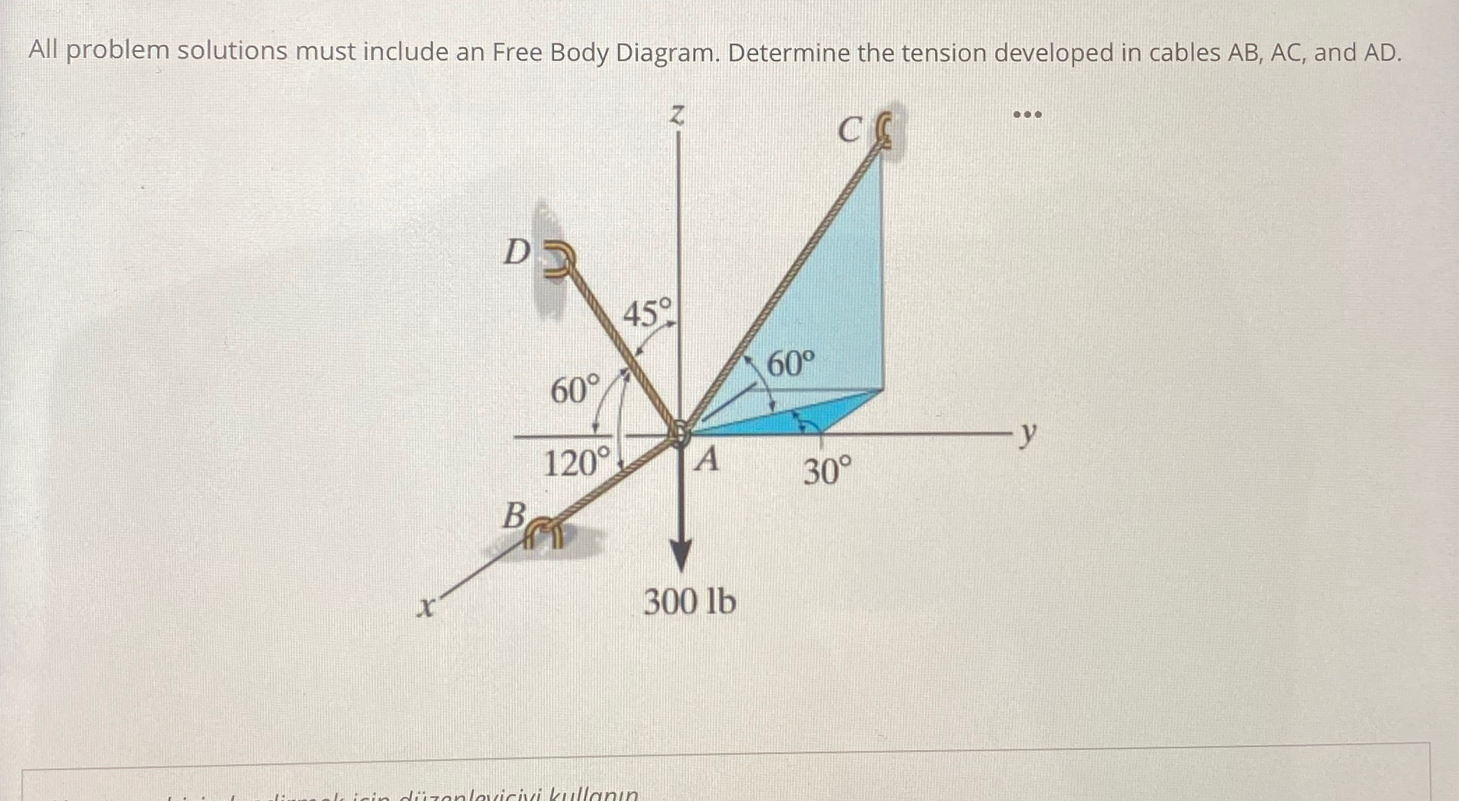 Solved All problem solutions must include an Free Body | Chegg.com