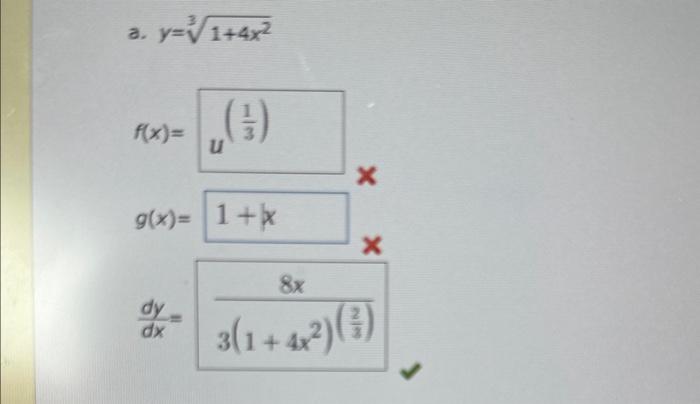 Solved Each of the following are composite functions of the | Chegg.com
