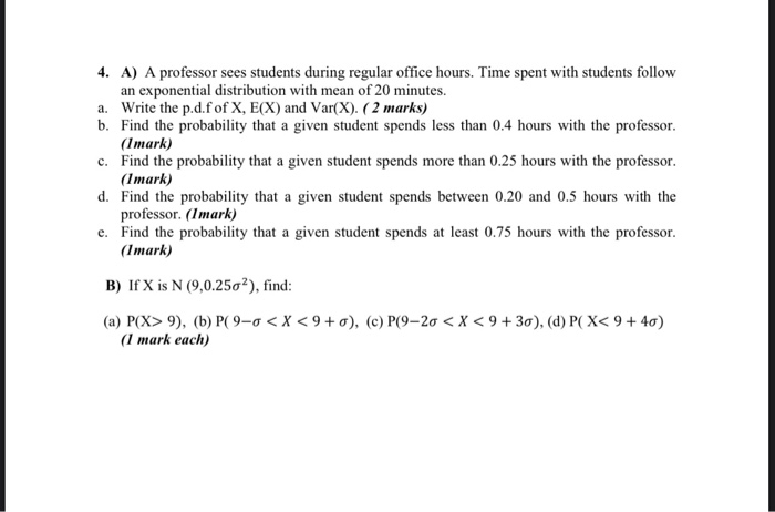 Solved SECTION A: THEORY. 1. A) The amount of time it takes | Chegg.com