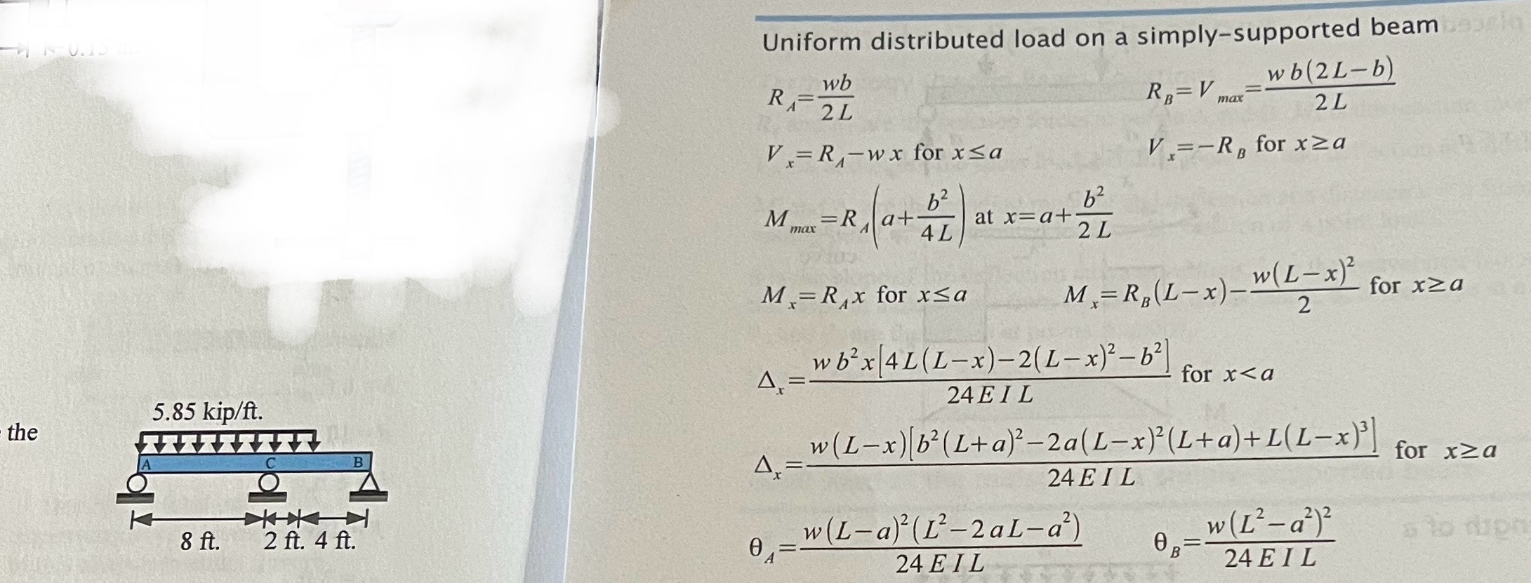 Solved Calculate the reactions, clearly identifying the | Chegg.com