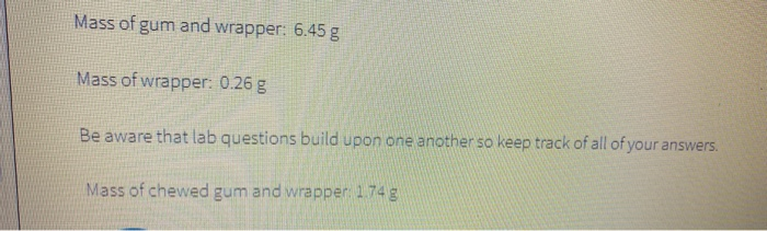 Solved Percent Composition Lab 3.01 Homework Unanswered O | Chegg.com