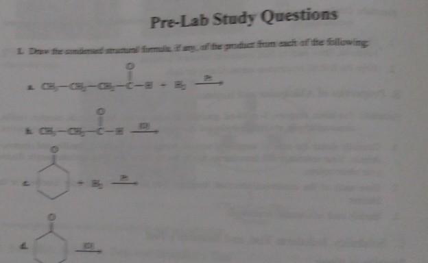 Solved Pre-Lab Study Questions tiானிரdaimaatalenang | Chegg.com