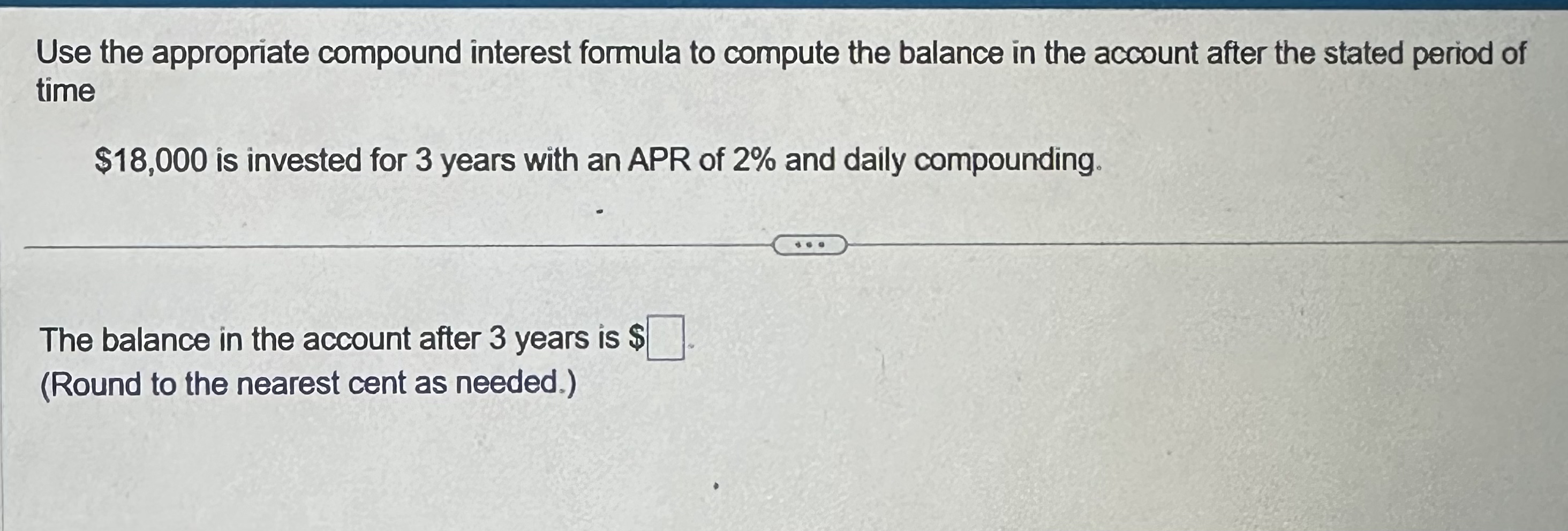 Solved Use the appropriate compound interest formula to | Chegg.com