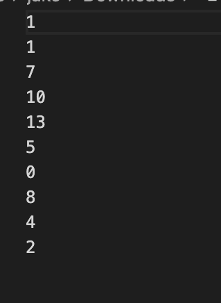 Solved Input format. The input consists of a sequence of one | Chegg.com
