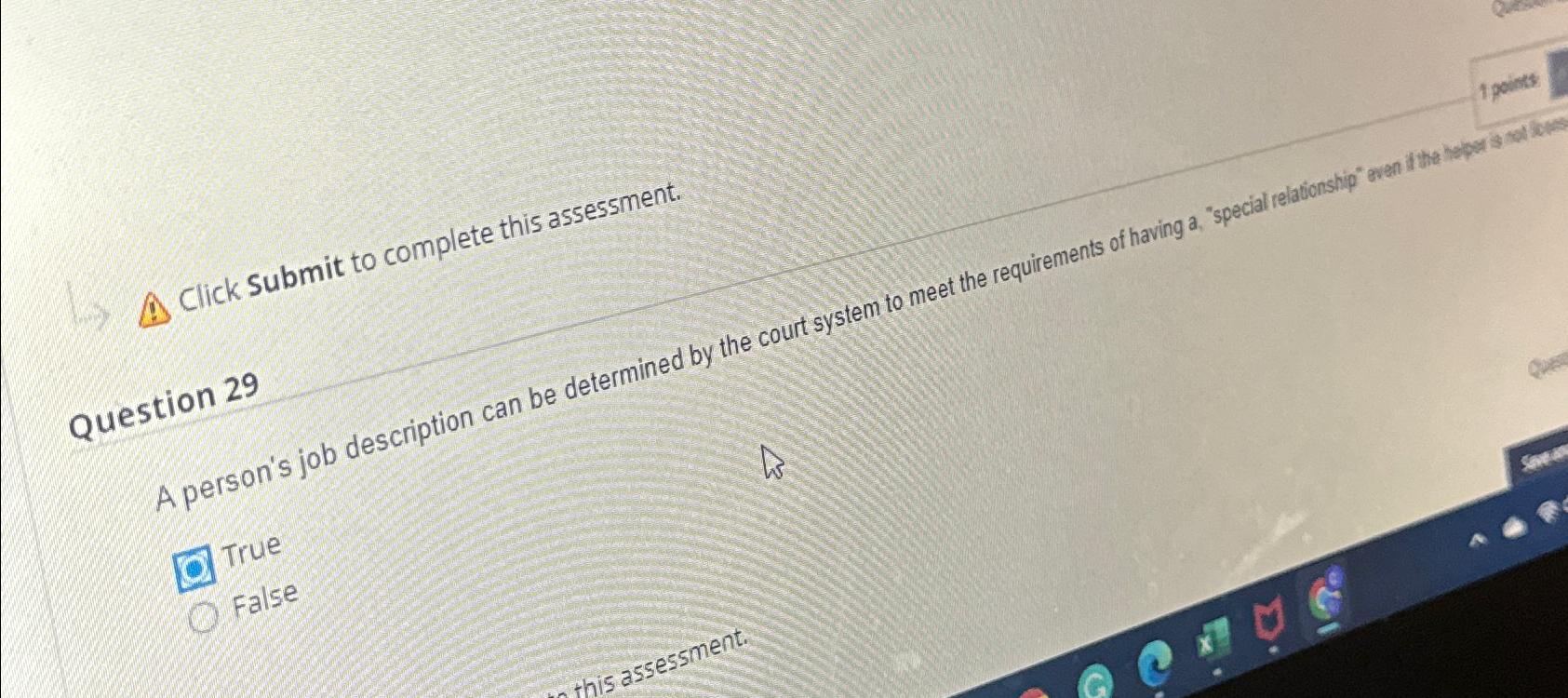 Solved Click submit to complete this assessment.Question | Chegg.com