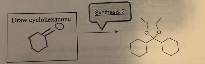 Solved i need to to from the cyclohexanone to the product | Chegg.com