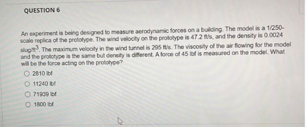 Solved QUESTION 6An experiment is being designed to measure | Chegg.com