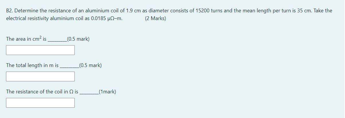 Solved Determine the Total Length and Mean Length per turn | Chegg.com