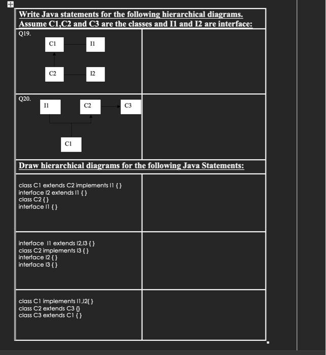 Solved Java the two Qs opposite from each other, hoping this | Chegg.com